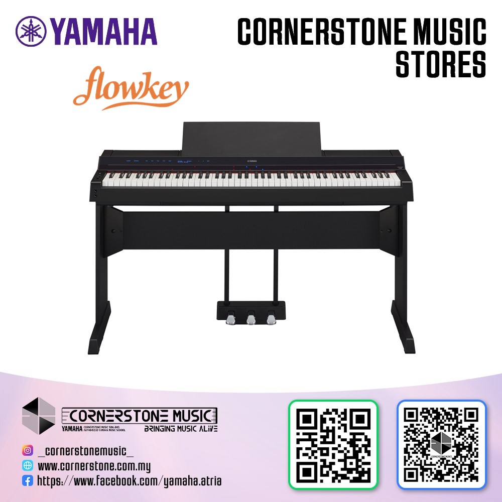Yamaha Home Keyboard Digital Piano P-S500 (P S500 / PS500 B ) - B / Black